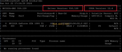 Linuxcentos基于gtx1080ti的nvidia Gpu驱动安装、配置linux服务it笔记分享