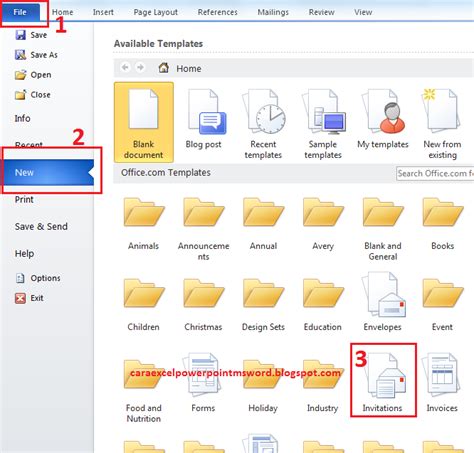 Cara Membuat Undangan Dengan Microsoft Word