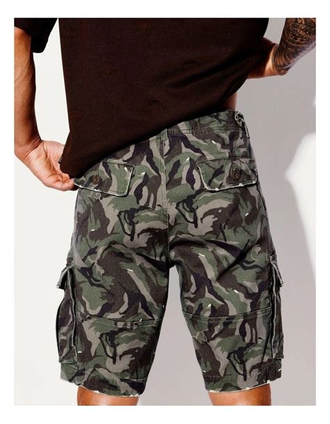 Kenji Caspian Cargo Short In Assorted Myer