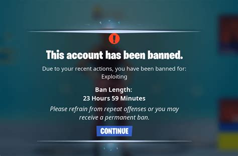 Just Received A 24 Hour Ban For Exploiting Rfortnitebr