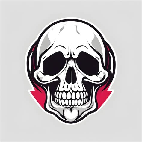 Premium Ai Image Graphic Of A Cute Skull