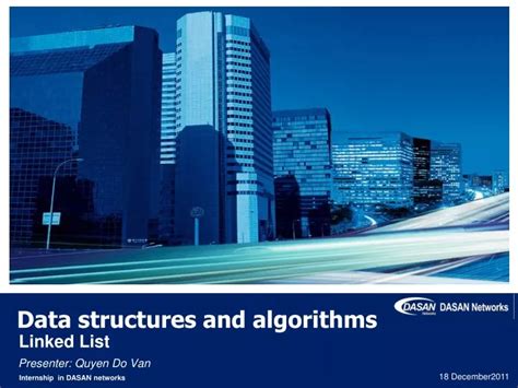 Ppt Data Structures And Algorithms Powerpoint Presentation Free
