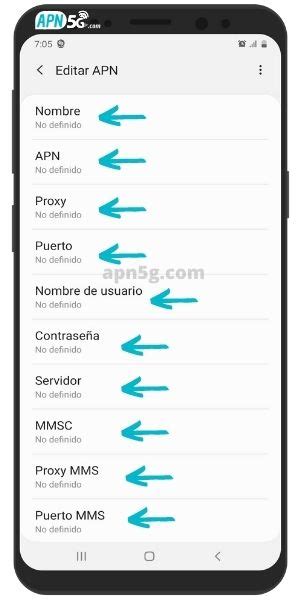 APN Unefon México 5G Configurar Internet 5G 2024