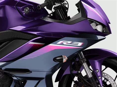 Galeria De Fotos Yamaha R3 2024 Surge Nova Cor Roxa No Brasil MOTOO