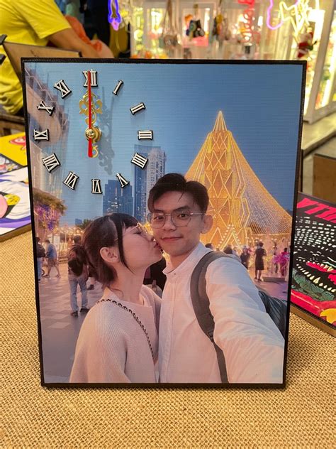 Self Customized Photo Timeframe With Personalized Photo Frame Creations