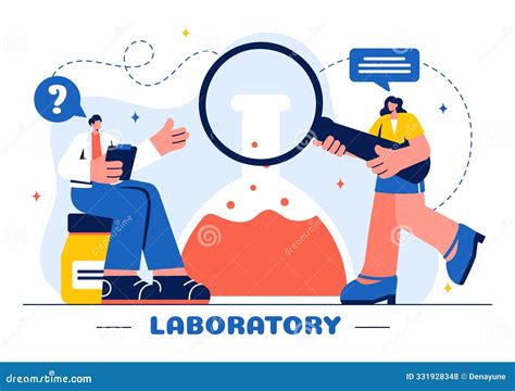 Laboratory With Conducting Research Scientific Experimentation And