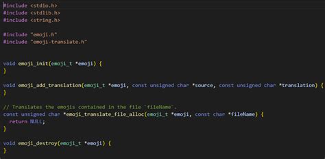 Solved Emoji Translate C You Will Find Four Functions Chegg
