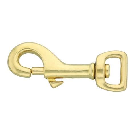 Brass Snap Hook 72 Mm Square Eye ø 16 20 Mm Pet Hardware®