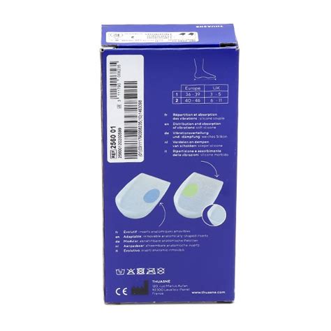 Talonnettes en silicone évolutives Thuasne Epine calcanéenne