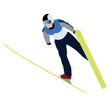 동계 올림픽 스포츠 일러스트 Ai 스키점프 어반브러시