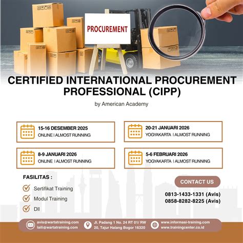 Certified International Procurement Professional Cipp