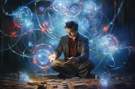 Premium Ai Image Scientific Quantum Research