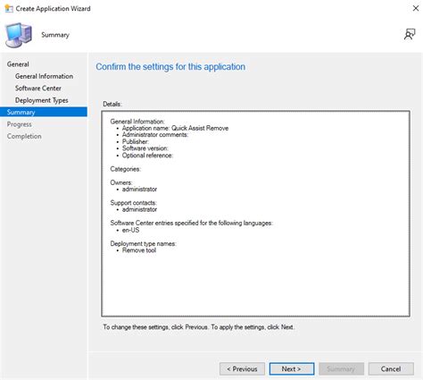 Remove Quick Assist Using Sccm Application Model Configuration