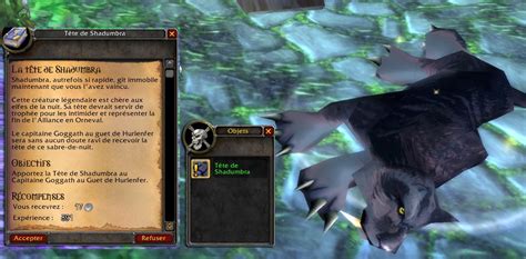 Tête De Shadumbra Objets World Of Warcraft Classic Judgehype