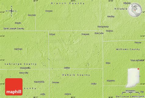 Steuben County Map