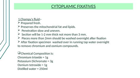 Tissue Fixation Micro Anatomical Histological Cytological Ppt