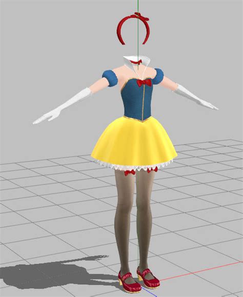 Mmd Snow White Miku Dt Wip By Misakigalhardo On Deviantart