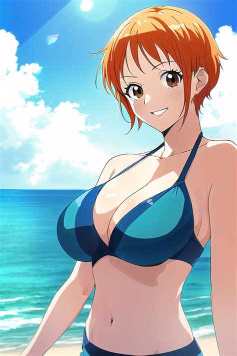 Nami Back To Short Hair One Piece By Carlosharris On Deviantart