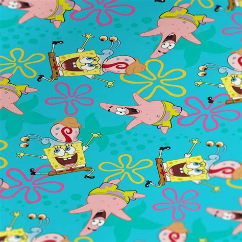 Spongebob Squarepants Fun Wrapping Paper Paramount Shop