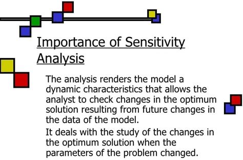 Sensitivity Analysis Your Amazing Guide Towards Success