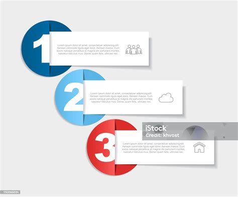 데이터를 위한 장소가 있는 인포 그래픽 디자인 템플릿입니다 벡터 일러스트입니다 0명에 대한 스톡 벡터 아트 및 기타 이미지 0명 3 3가지 개체 Istock