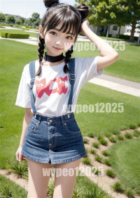 Nono 可愛いジュニアモデル ツインテール美少女 フォトスナップ A4サイズコミック、アニメーション｜売買されたオークション情報