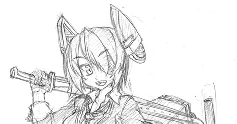 艦これ 艦これ ラクガキ2 ゲカトお仕事募集中のマンガ 漫画 艦隊これくしょん 天龍 Pixiv