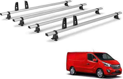 Van Demon 4 Bar Roof Rack For Vauxhall Vivaro 2014 2019 Only Fits