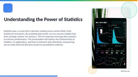 Understanding The Power Of Statistics By Slidemakerapppptx