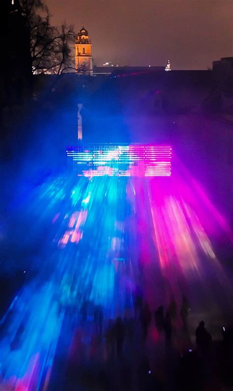 Architecture Social Club Sets Volumes Of Animated Light Afloat