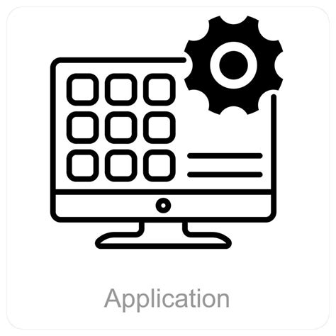 Application And Software Icon Concept 44597592 Vector Art At Vecteezy