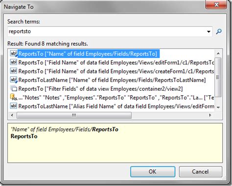 Code On Time Development Project Designer Finding Project Configuration Elements