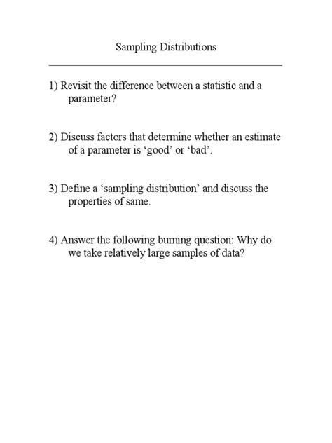 Ch 07 Clt Pdf Estimator Sampling Statistics