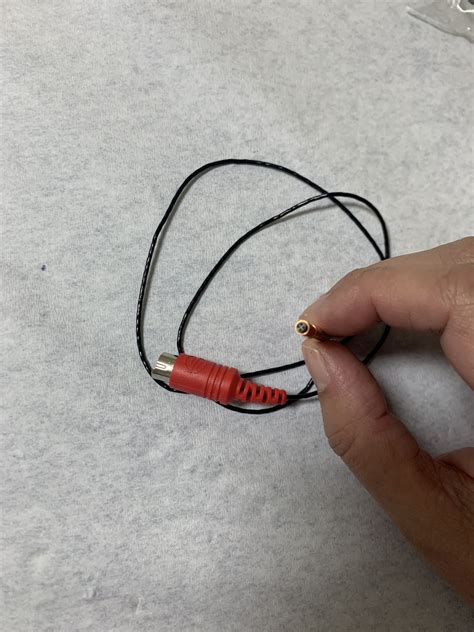 Cable Adaptador PHONAK UNITRON Rojo