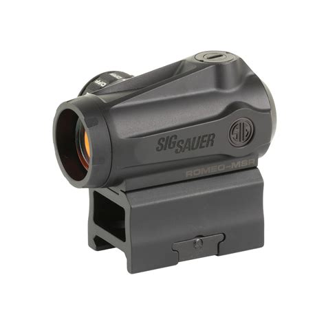 Sig Sauer ROMEO MSR Gen II Red Dot 1X 2 MOA Dot Black