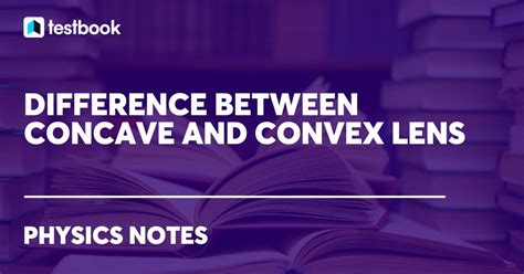 Difference Between Concave And Convex Lens With Types Uses