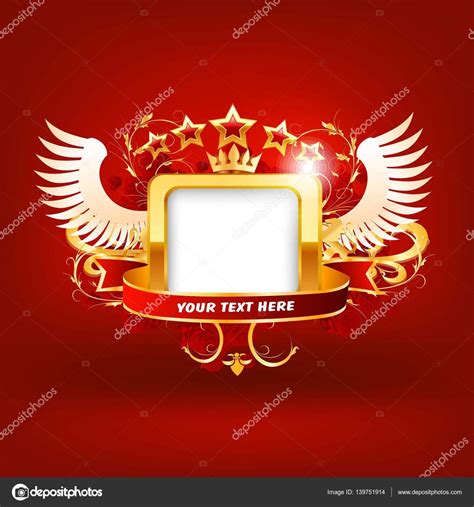 Red Frame Vector Stock Vector Image By ©pokomeda 139751914