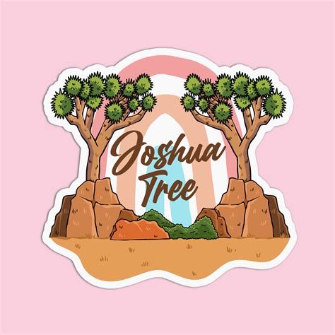 Joshua Tree Sticker Girlsprintinghouse