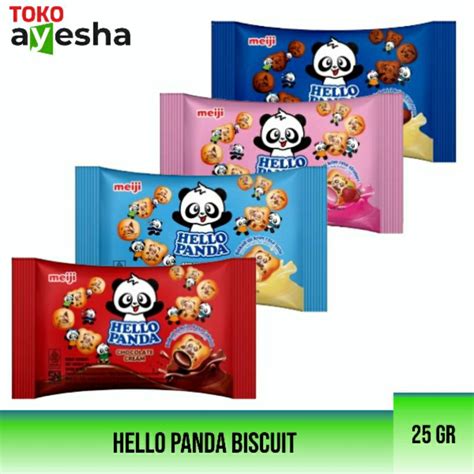 Jual Hello Panda Biscuit 25 Gram 4 Varian Rasa Shopee Indonesia