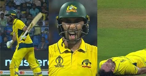 Odi World Cup 2023 Glenn Maxwell Rewrites Cricket History With