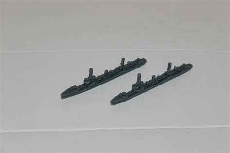 11200 Wwii Japanese Minekaze Destroyer X 2 3d Printed Gray 4593622668