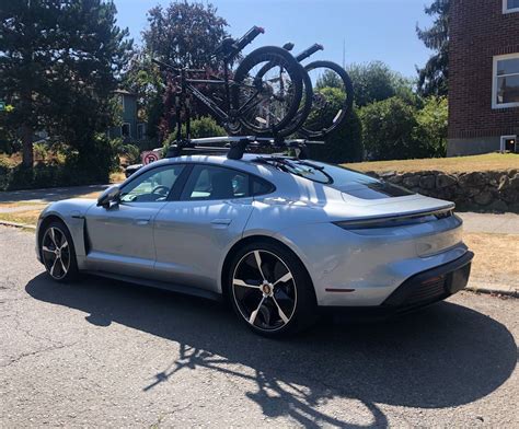 Bike Rack For Sedan Taycanforum Porsche Taycan Owners News