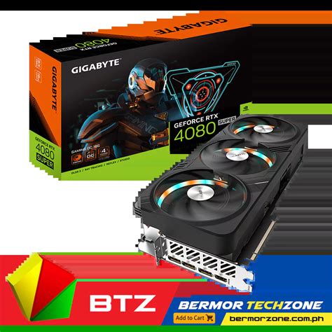 Gigabyte GeForce RTX 4080 SUPER GAMING OC 16G Graphics Card | Bermor ...