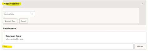 How To Hide The Additional Info And Add Url In The Performance Document Using Redwood — Cloud