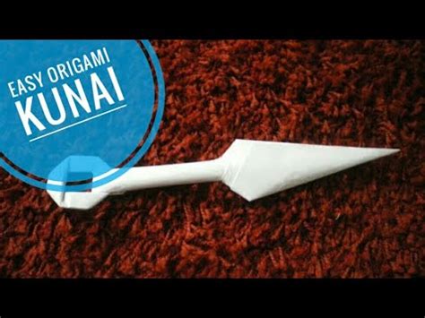 Step By Step Origami Kunai Knife Jadwal Bus