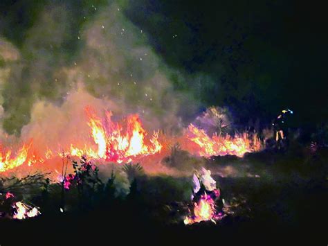 When Smoke Rises Keep Drones Grounded Silvercity Daily Press