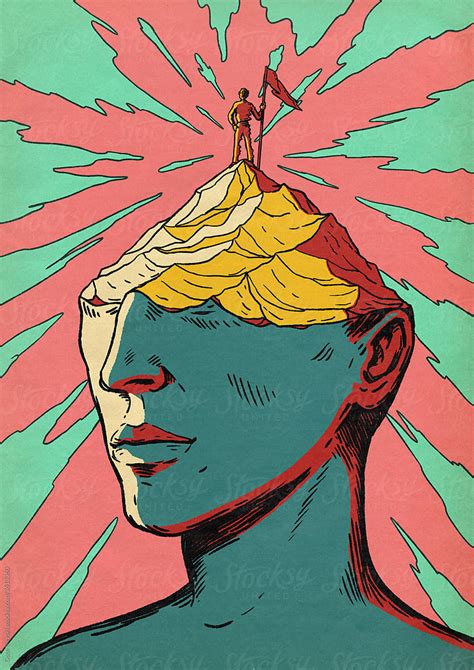 Personal Growth Illustration By Stocksy Contributor Goce Ilievski