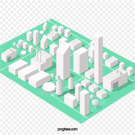 3d 아이소 메트릭 최소한의 도시지도 입체지도 도시지도 3d 건물 일러스트 Png 일러스트 및 벡터 에 대한 무료 다운로드 Pngtree
