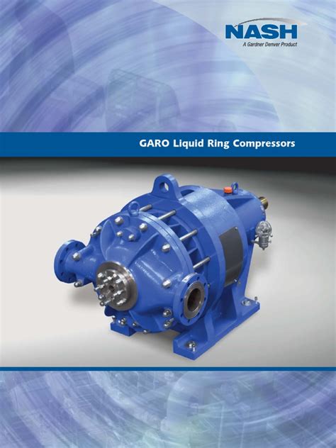 Garo Liquid Ring Compressors Pdf Building Engineering