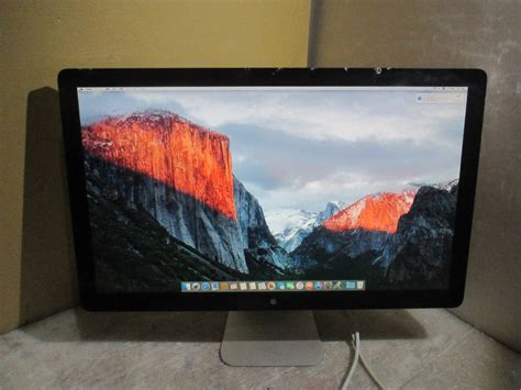 G3 2 A51125 3 訳アリ Apple Thunderbolt Display A1407 27インチ液晶モニター 2560x1440